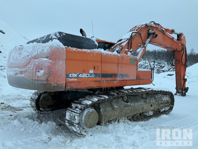 2011 Doosan DX420LC Tracked Excavator in Undrom, Vasternorrland, Sweden ...
