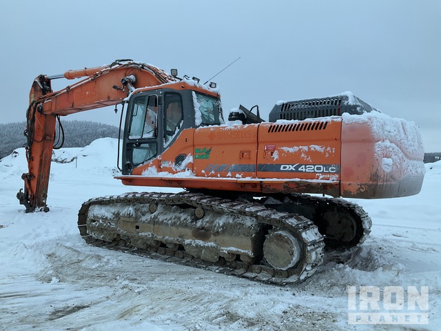 2011 Doosan DX420LC Tracked Excavator in Undrom, Vasternorrland, Sweden ...