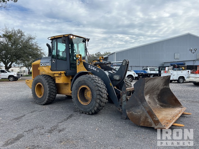 2018 John Deere 524K-II Wheel Loader in Jacksonville, Florida, United ...