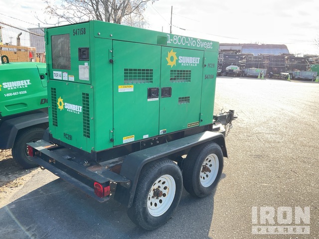 2013 Multiquip DCA-45SSIU4 36 kW Mobile Generator Set in Boston ...