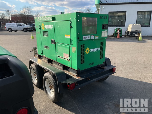 2013 Multiquip DCA-45SSIU4 36 kW Mobile Generator Set in Boston ...