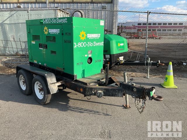 2013 Multiquip DCA-45SSIU4 36 kW Mobile Generator Set in Boston ...