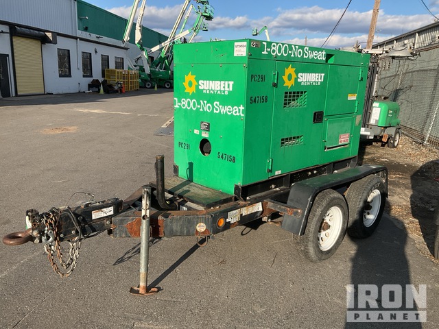 2013 Multiquip DCA-45SSIU4 36 kW Mobile Generator Set in Boston ...