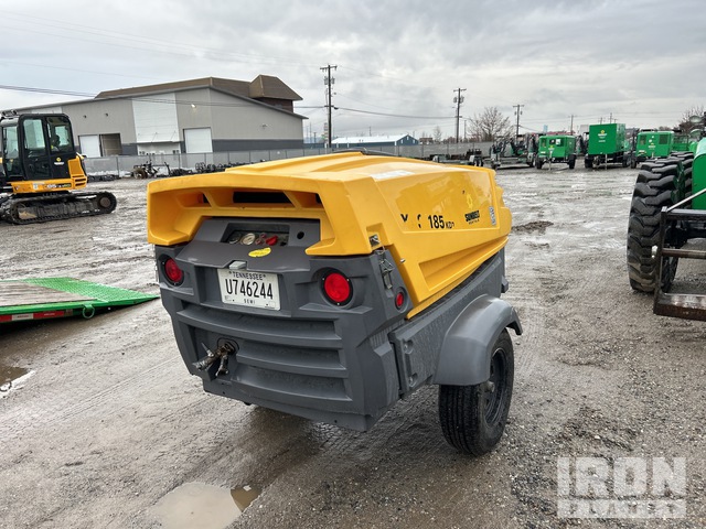 2015 Atlas Copco XAS185 185 cfm Mobile Air Compressor in Post Falls ...