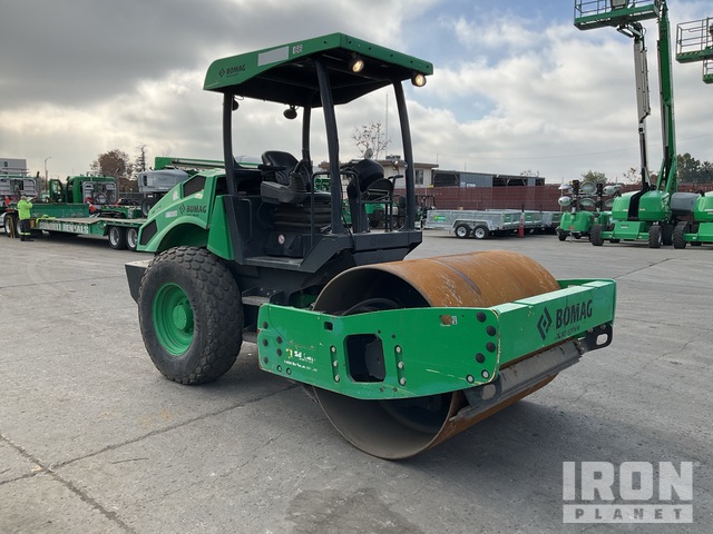 2015 Bomag BW177D-5 Smooth Drum Compactor in San Jose, California ...