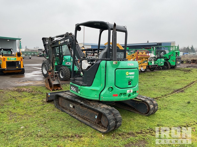 2016 John Deere 50G Mini Excavator in Eugene, Oregon, United States ...