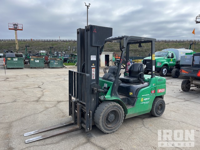 2014 Mitsubishi FD30N Pneumatic Tire Forklift in West Sacramento ...
