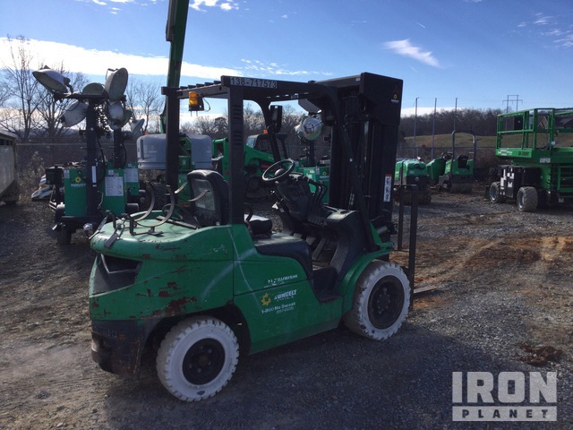 2015 Mitsubishi FG30N 4200 lb Pneumatic Tire Forklift in Blountville ...