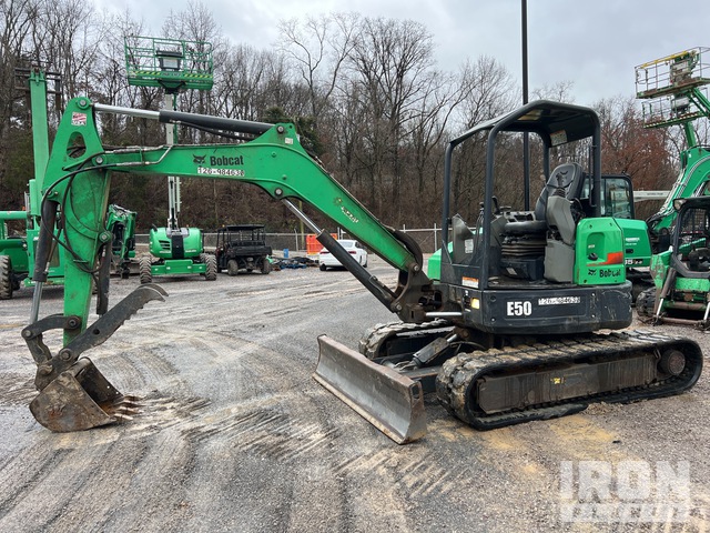 2017 Bobcat E50 Mini Excavator in Knoxville, Tennessee, United States ...