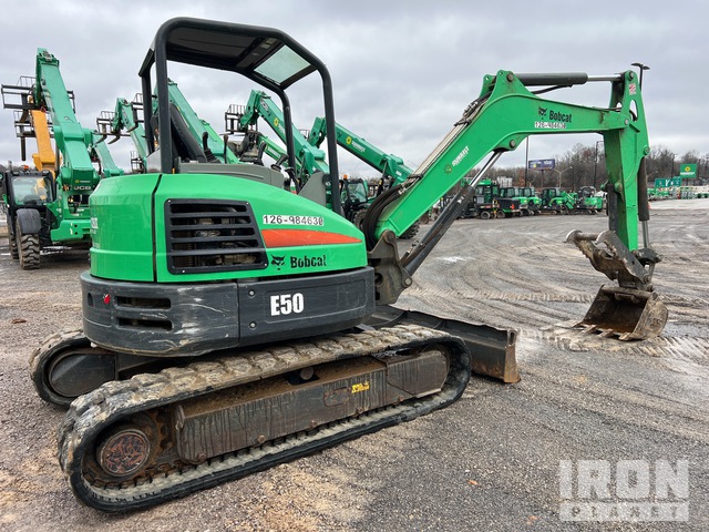 2017 Bobcat E50 Mini Excavator in Knoxville, Tennessee, United States ...