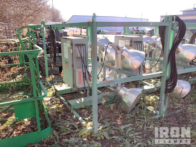 2013 NOTOCO ELEC8L-480V Skid Mounted Stadium Lighting Light Tower in ...