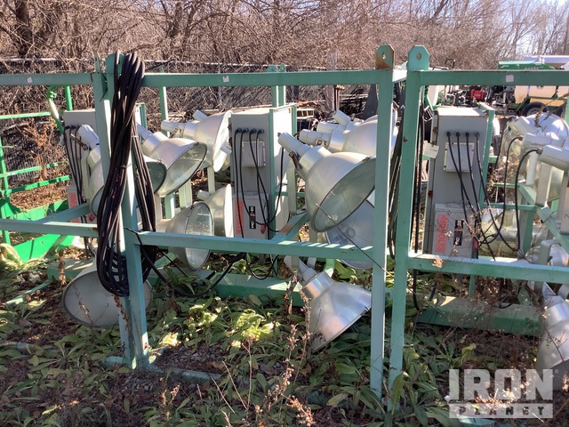 2013 Notoco Industries ELEC-8L-480V Skid Mounted Stadium Lighting Light ...