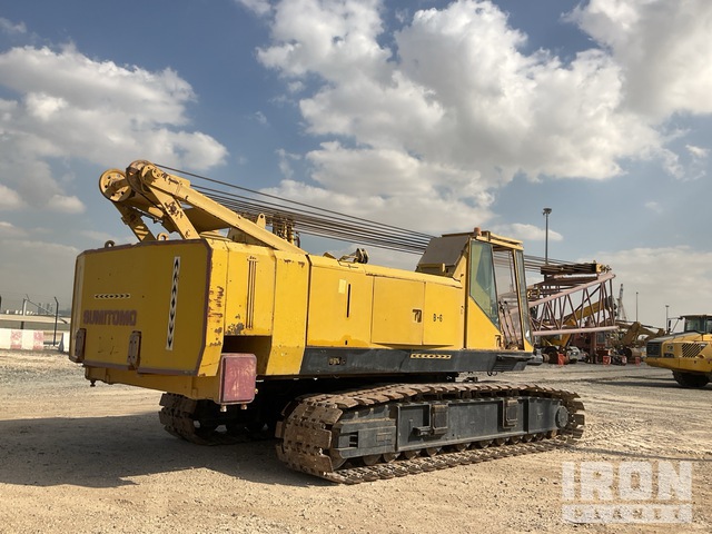 1991 Sumitomo LS138RH Lattice-Boom Crawler Crane in Jebel Ali Free Zone, UAE (IronPlanet Item ...