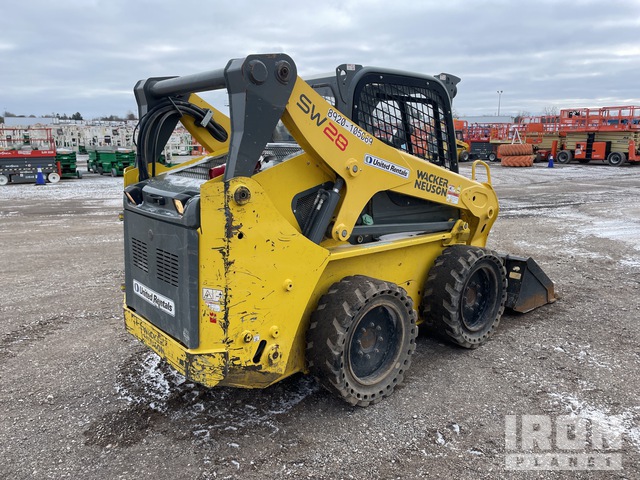2017 Wacker Neuson SW28 Skid Steer Loader in South Vienna, Ohio, United ...