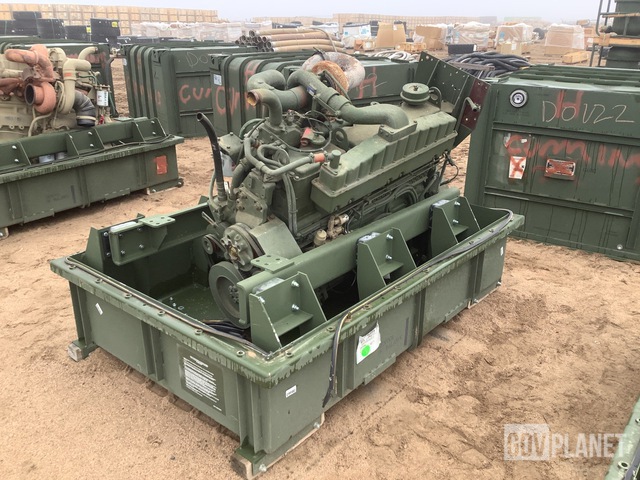 Surplus Cummins Turbo Diesel Engine w/Container in Doyle, California ...