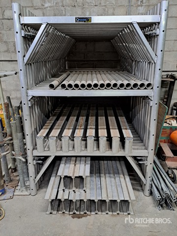 Hi-Lite Aluminum Shoring Scaffolding with 25ft Aluminum I Beam ...