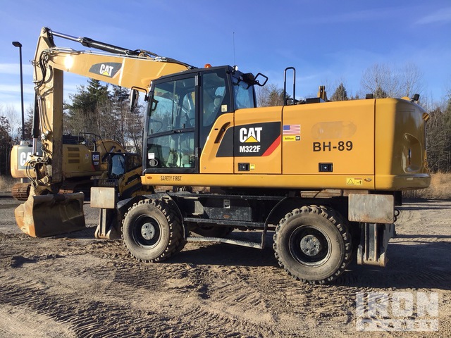 2019 Cat M322F Wheel Excavator in Londonderry, New Hampshire, United ...