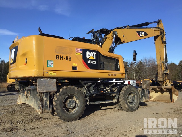2019 Cat M322F Wheel Excavator in Londonderry, New Hampshire, United ...