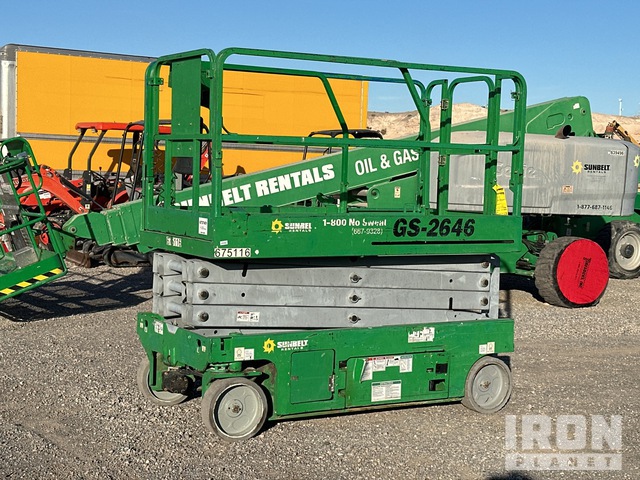 2014 Genie GS-2646 Electric Scissor Lift in Las Vegas, Nevada, United ...