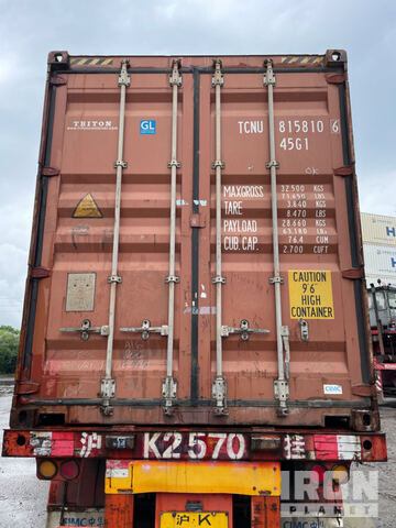 40 ft High Cube Storage Container in Salt Lake City, Utah, United ...