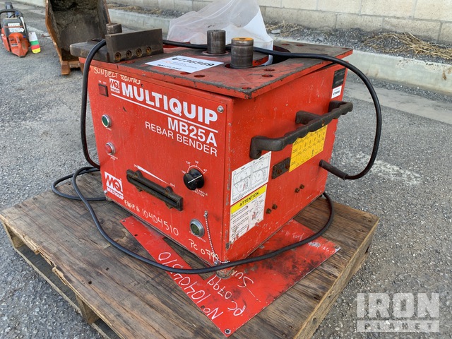 2021 Multiquip MB25A Electric Rebar Bender in Long Beach, California ...
