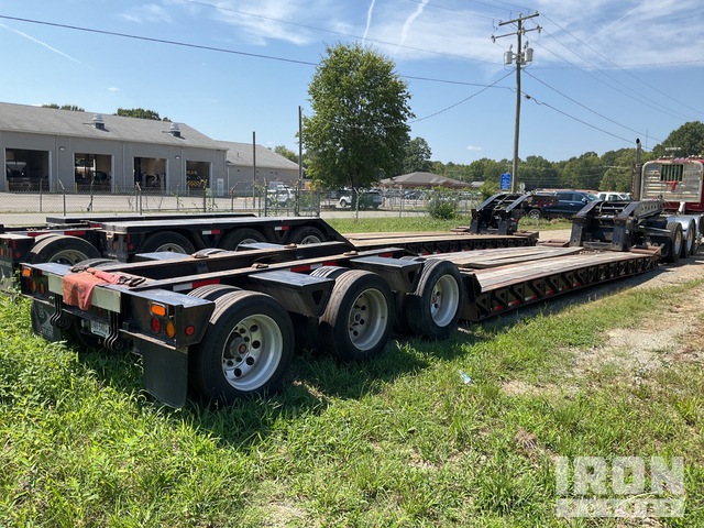 2004 Trail King TK110HDG Tri/A Removable Gooseneck Lowboy Trailer in ...