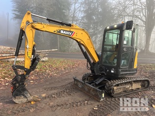 2021 Sany SY35U Mini Excavator in Kelso, Washington, United States ...