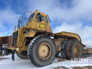 1994 Cat 777C Off-Road S/A Tractor w/ T/A Off-Road Low Boy Trailer in ...
