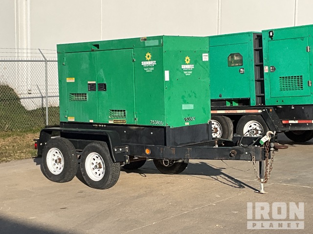 2014 Multiquip DCA45SSIU4F 36 kW Mobile Generator Set in KATY, Texas ...