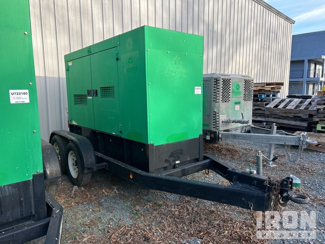 2014 Multiquip DCA-70SSJU4I 56 kW Mobile Generator Set in Charlotte ...