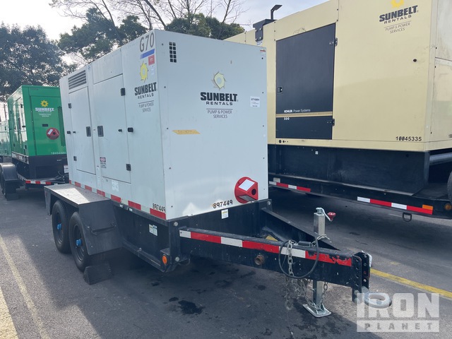 2016 Doosan G70 70 kW Mobile Generator Set in San Leandro, California ...