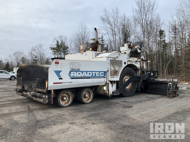2009 Roadtec RP-190 Wheel Asphalt Paver in Bangor, Maine, United States ...