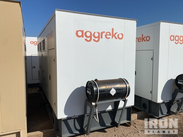 2014 Generac IGLC155-2N 92 kW Skid-Mounted Stand-By Generator Set in ...