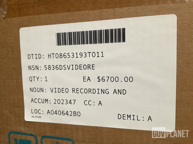 Surplus Pelco DS-SRV2-DVD Digital Sentry Network Video Recorder in ...