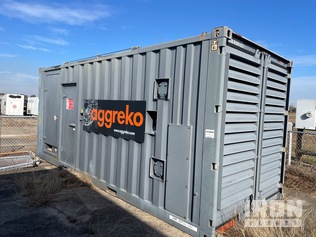 Aggreko XBXG021 440 kW Containerized Generator Set in New Iberia ...