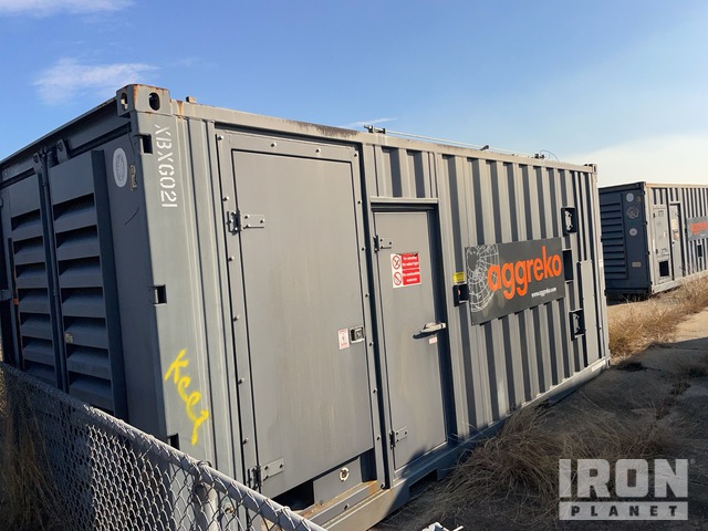 Aggreko XBXG021 440 kW Containerized Generator Set in New Iberia ...