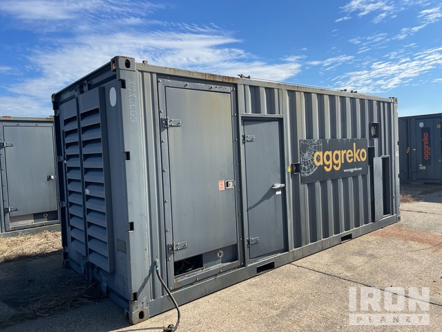 2012 Aggreko XBXG003 440 kW Containerized Generator Set in New Iberia ...