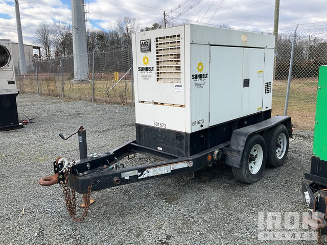 2012 Multiquip DCA-45USI2 36 kW Mobile Generator Set in Manassas ...