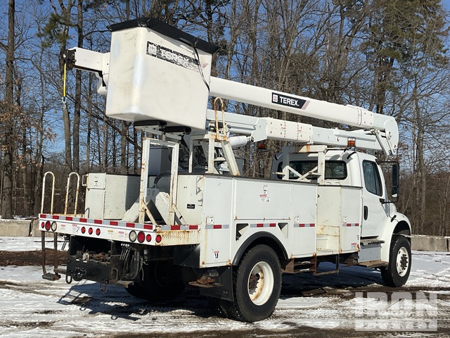 2015 Terex HI-Ranger 5TC-55 55 ft on 2016 Freightliner M2 106 4x4 Bucket Truck in North East ...