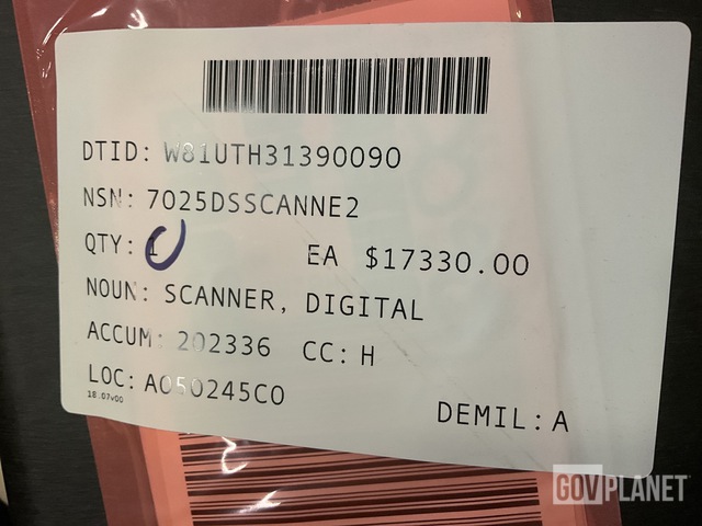 Surplus Crossmatch LSCAN1000 Digital Scanner in North Las Vegas, Nevada ...