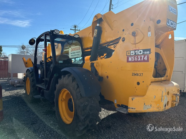 2018 JCB 510-56 Telehandler in Firebaugh, California, United States ...
