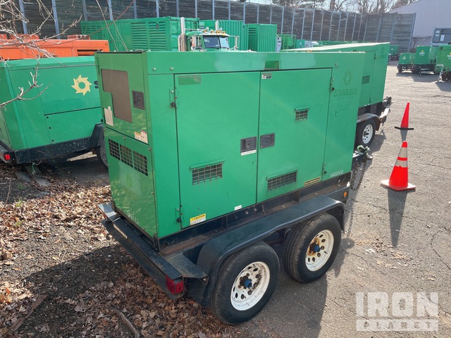 2012 Multiquip DCA-70SSIU2 56 kW Mobile Generator Set in Newington ...