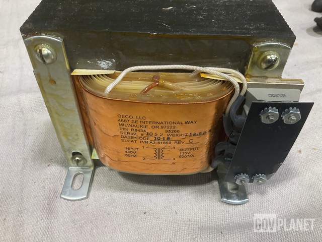 Surplus (2) Oeco R8434 Transformers in Chambersburg, Pennsylvania ...