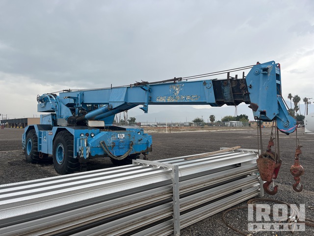 Badger 4435B 80000 lb 4x4 Rough Terrain Crane in Thermal, California ...