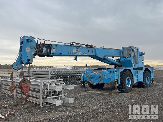 Badger 4435B 80000 lb 4x4 Rough Terrain Crane in Thermal, California ...