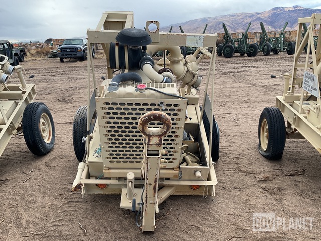 Surplus DRS MIL-PRF-53051B Trailer Mounted Liquid Fuel Pump Assembly in ...