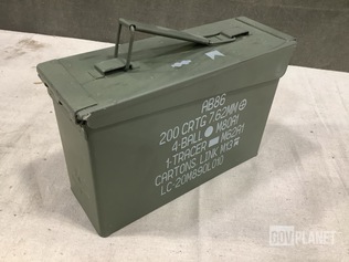 Surplus (144) M19A1 Ammo Cans - For 7.62mm in Chambersburg ...