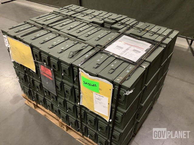 Surplus (144) M19A1 Ammo Cans - For 7.62mm in Chambersburg ...