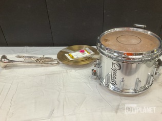 (1) Snare Drum, (2) Trumpets, (3) Cymbals & Assorted Items in North Las ...