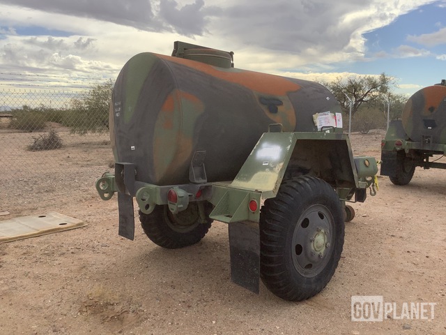 Surplus 1990 Turtle Mountain M149A2 Water Tank Trailer in Red Rock ...